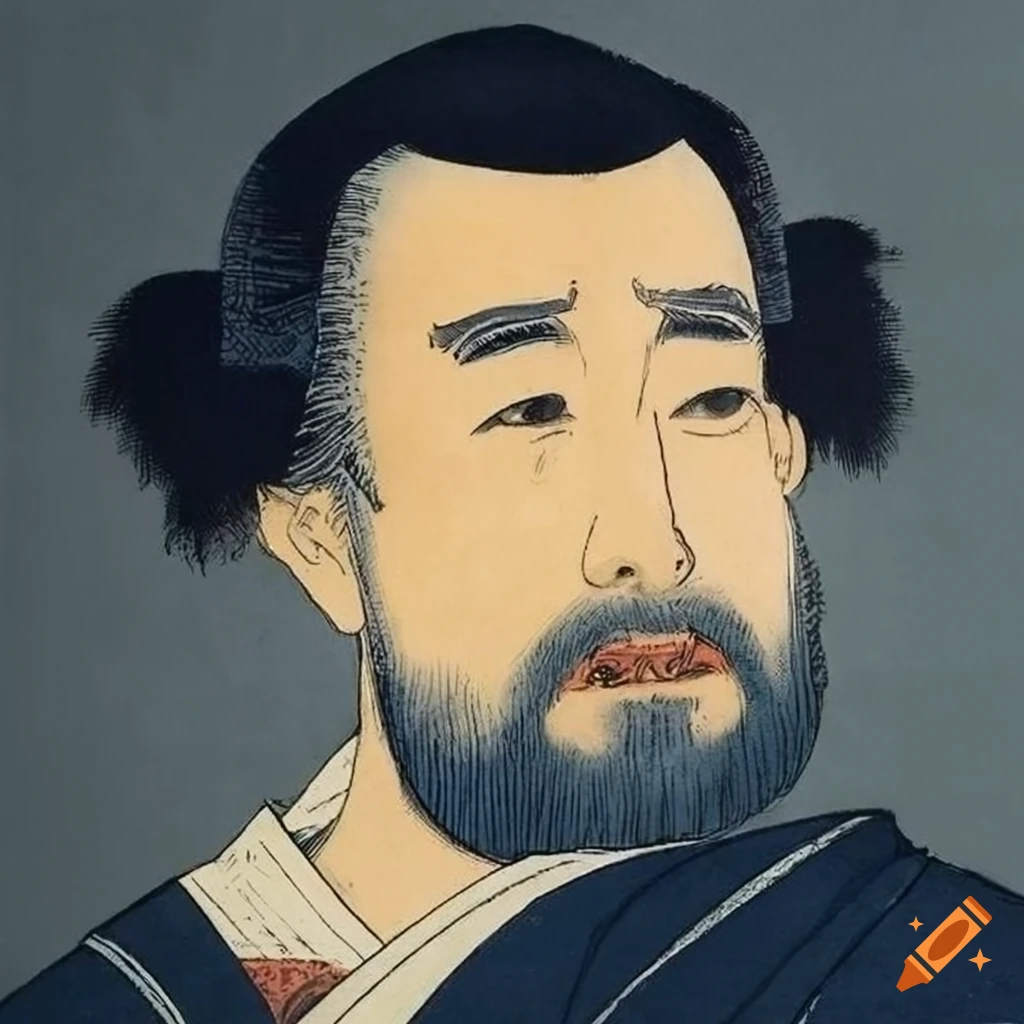 Hokusai Portrait