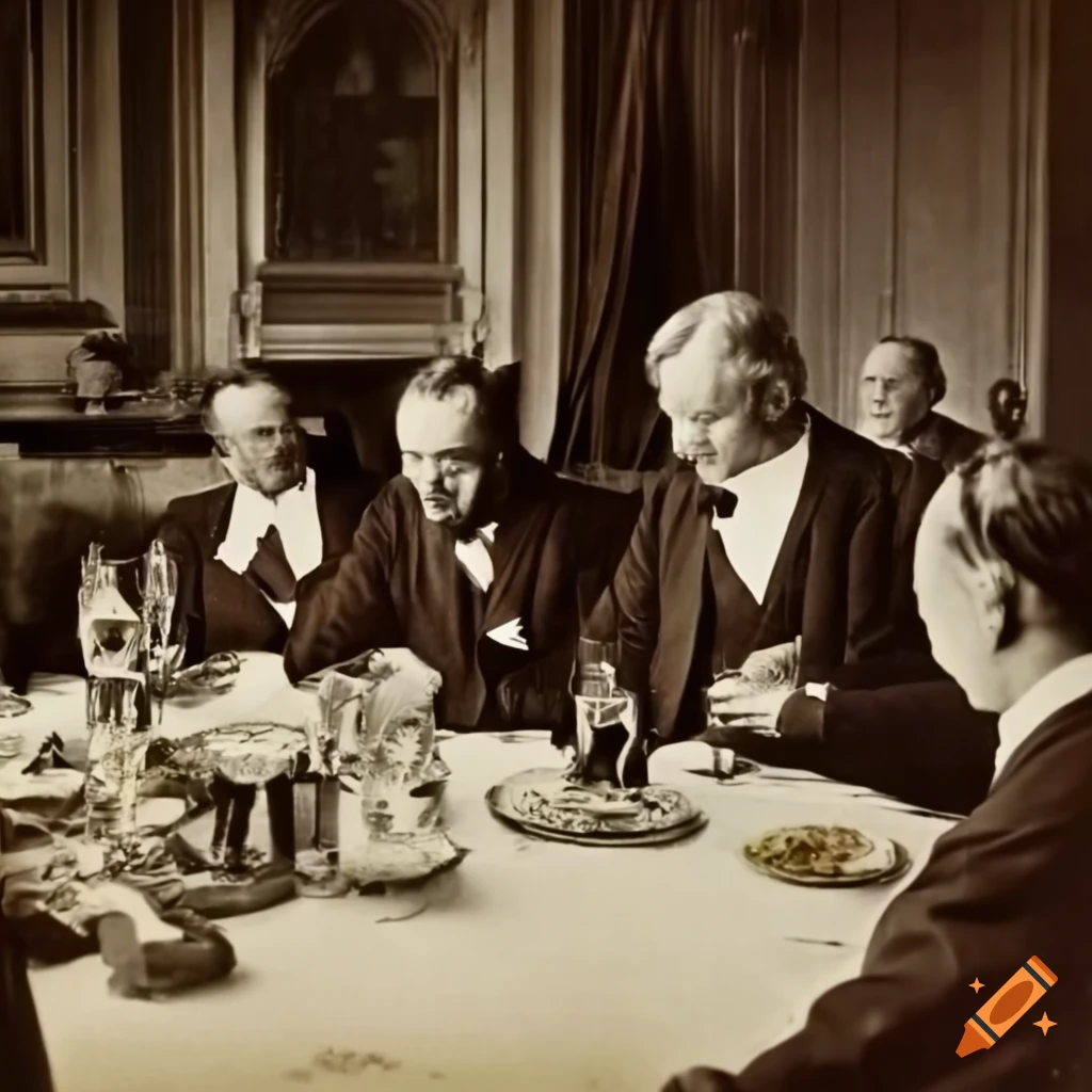 1878 dinner party with ulysses s grant and andrew carnegie and john d ...