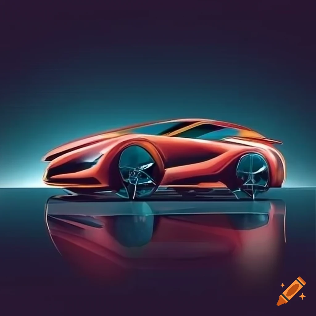 New car design on Craiyon