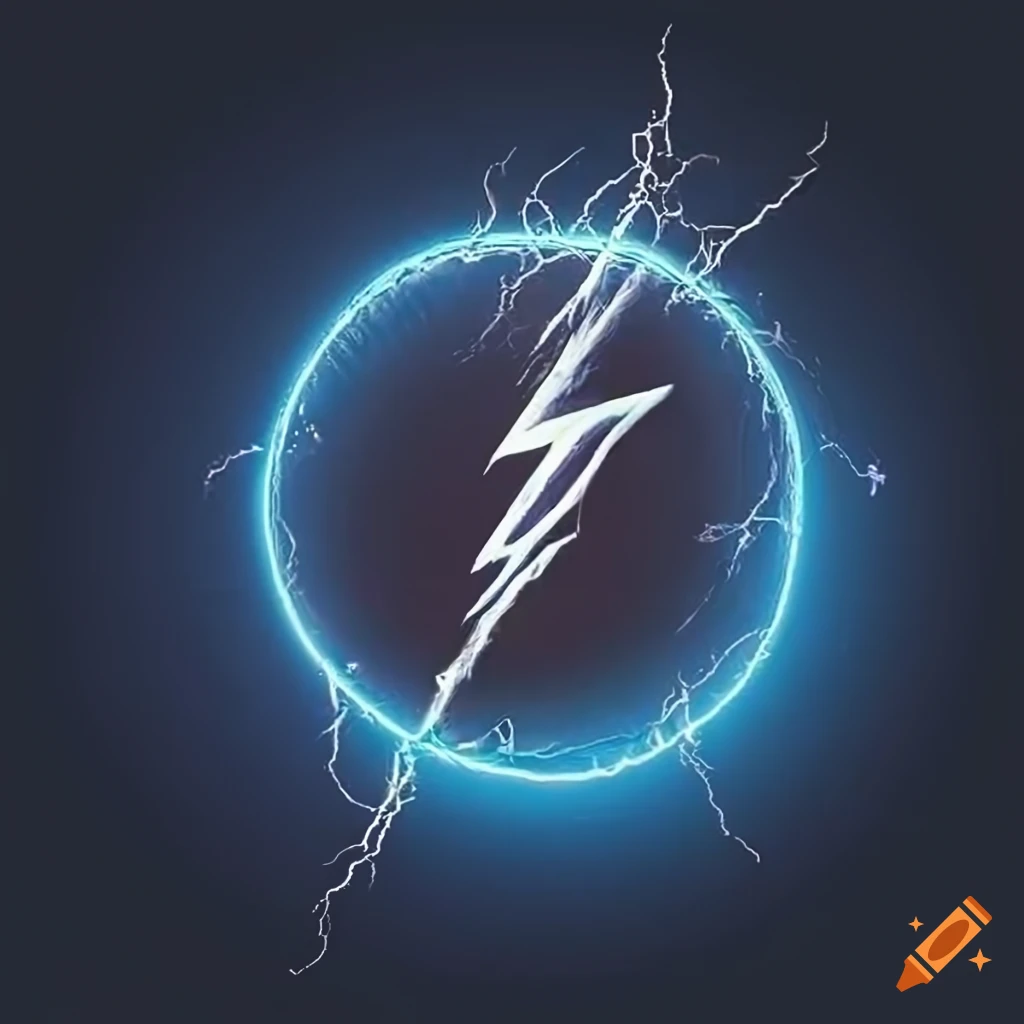 Lightning circle on Craiyon