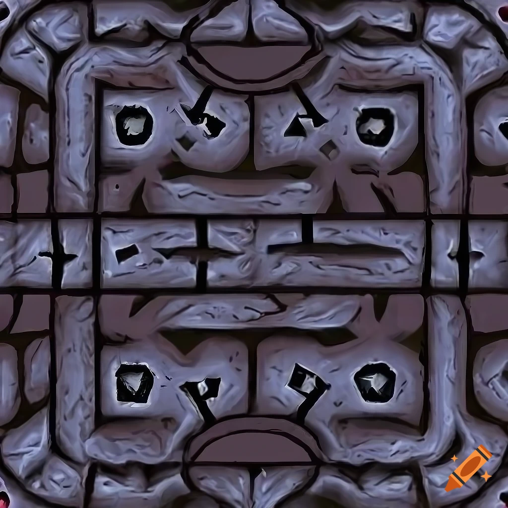Seamless arcane runes texture tileable on Craiyon