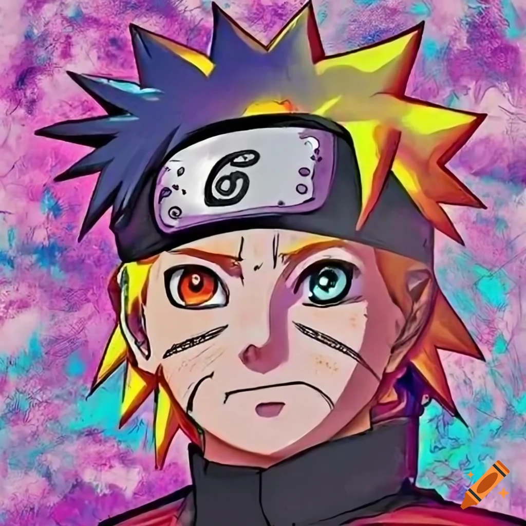 Naruto vintage comic style on Craiyon