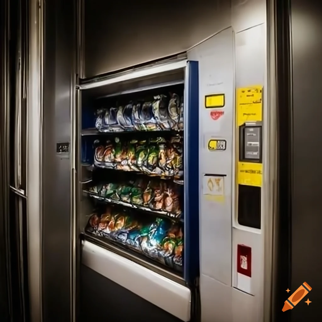 Vending machine in the subway