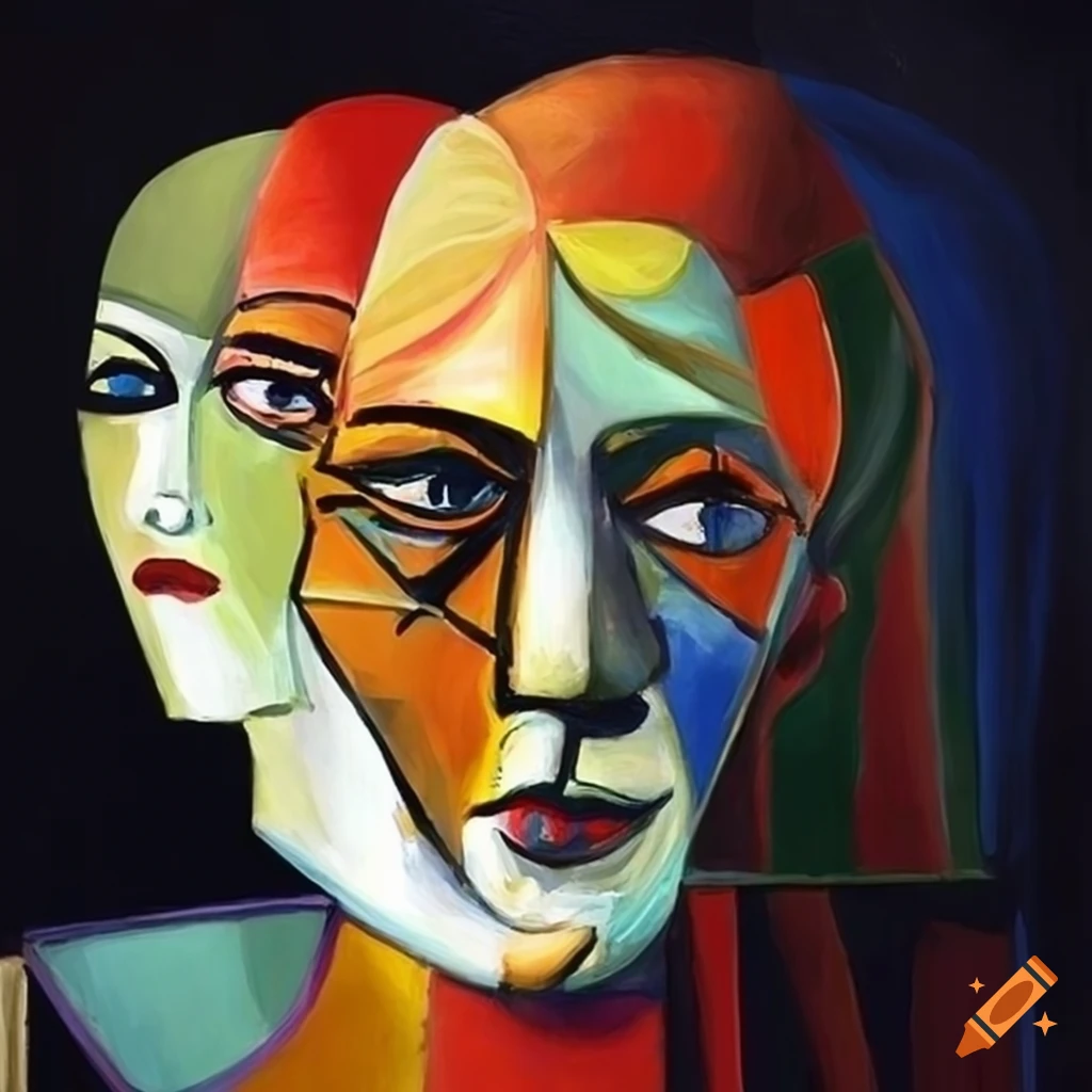 Picasso best faces on Craiyon