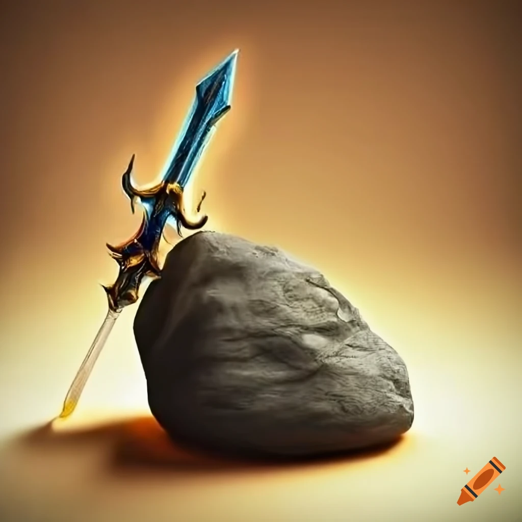 Excalibur in a stone