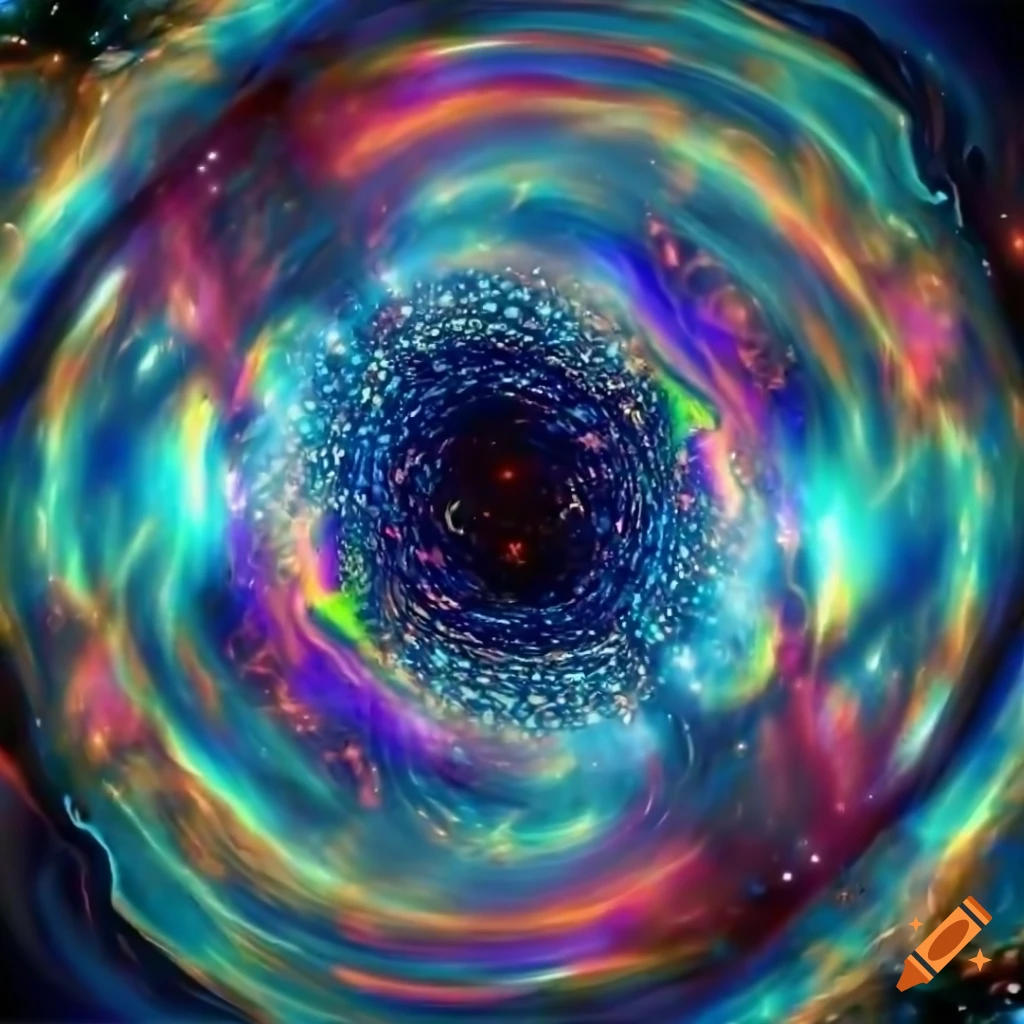 Abstract cosmic motion graphics