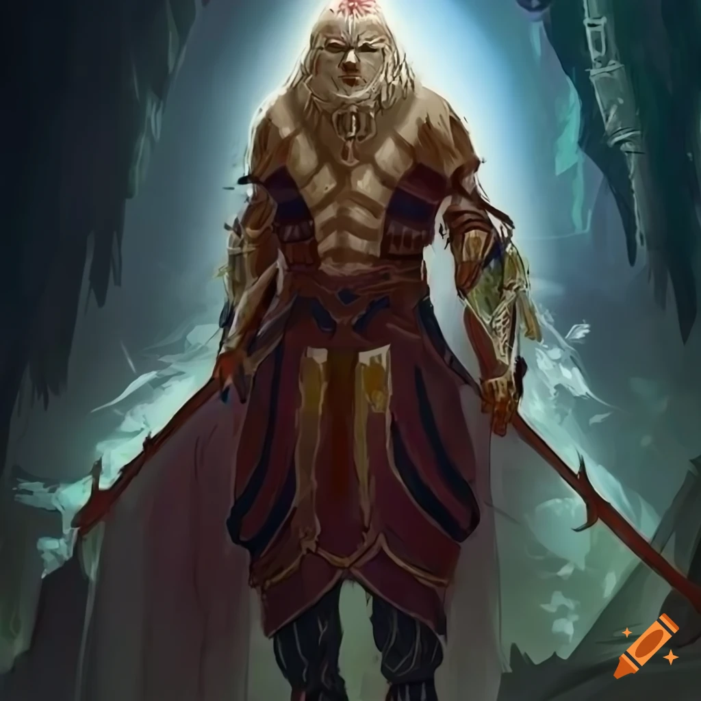 In this captivating concept art, we are transported to the awe ...