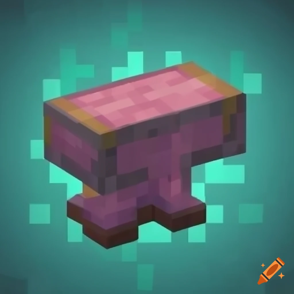 Minecraft anvil on Craiyon