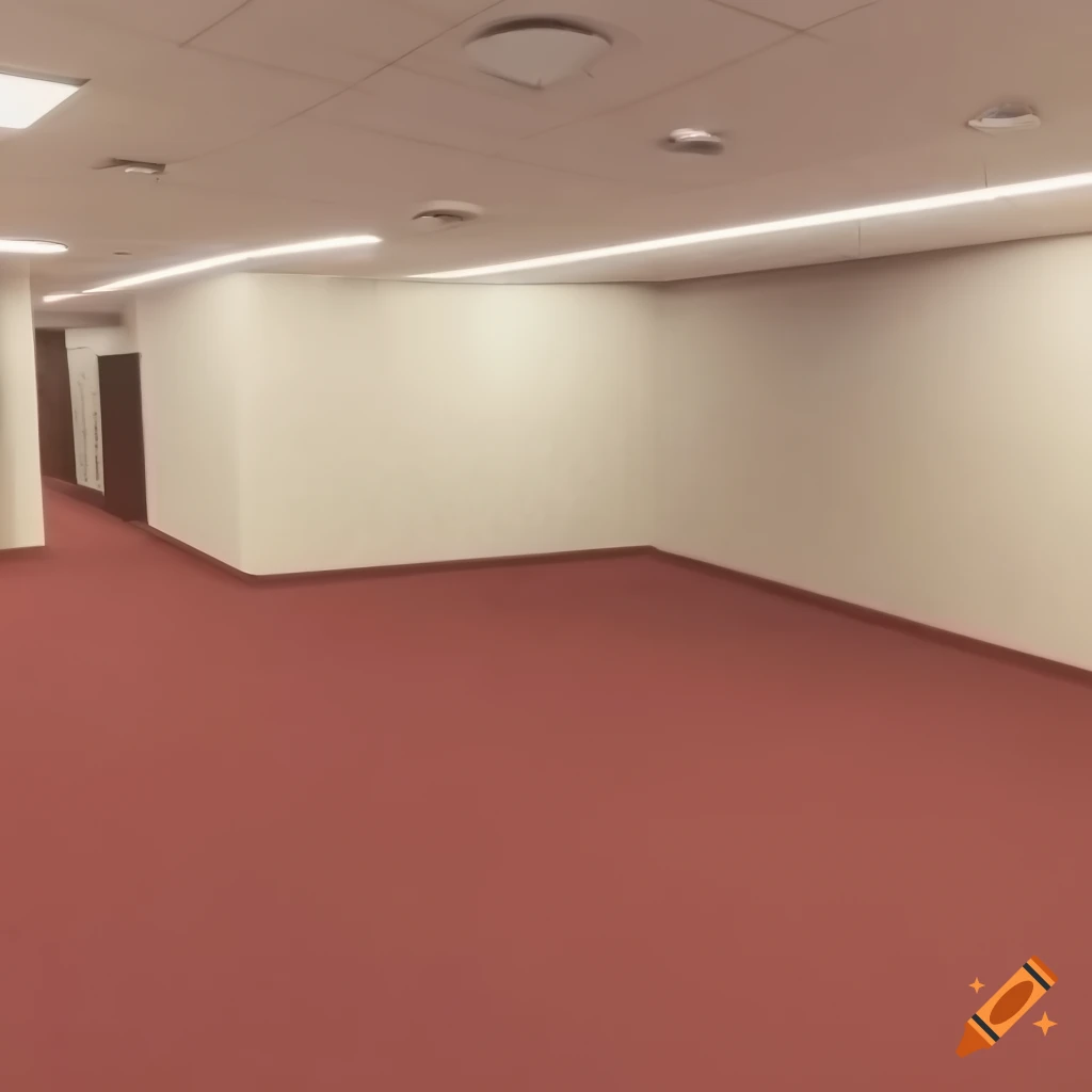 Liminal spaces, office setting