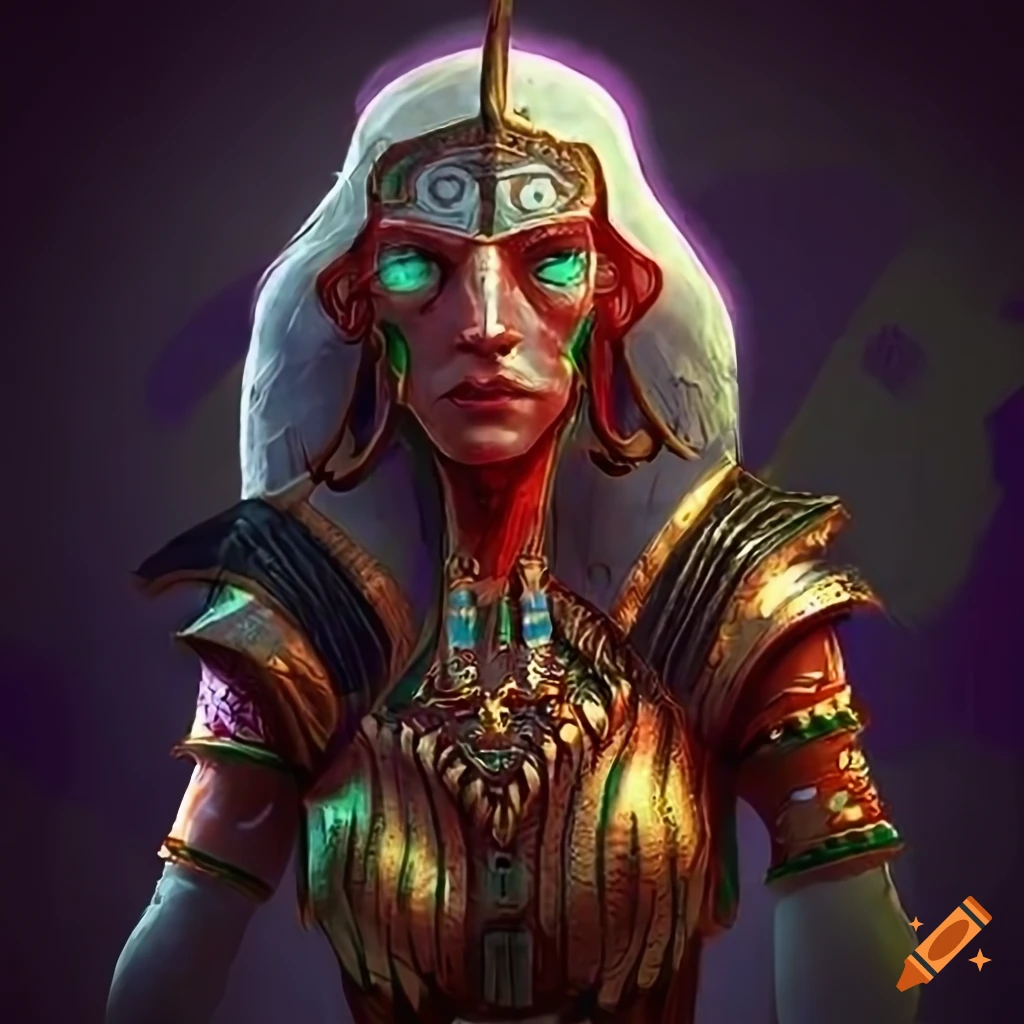 In this captivating concept art, we are transported to the awe ...