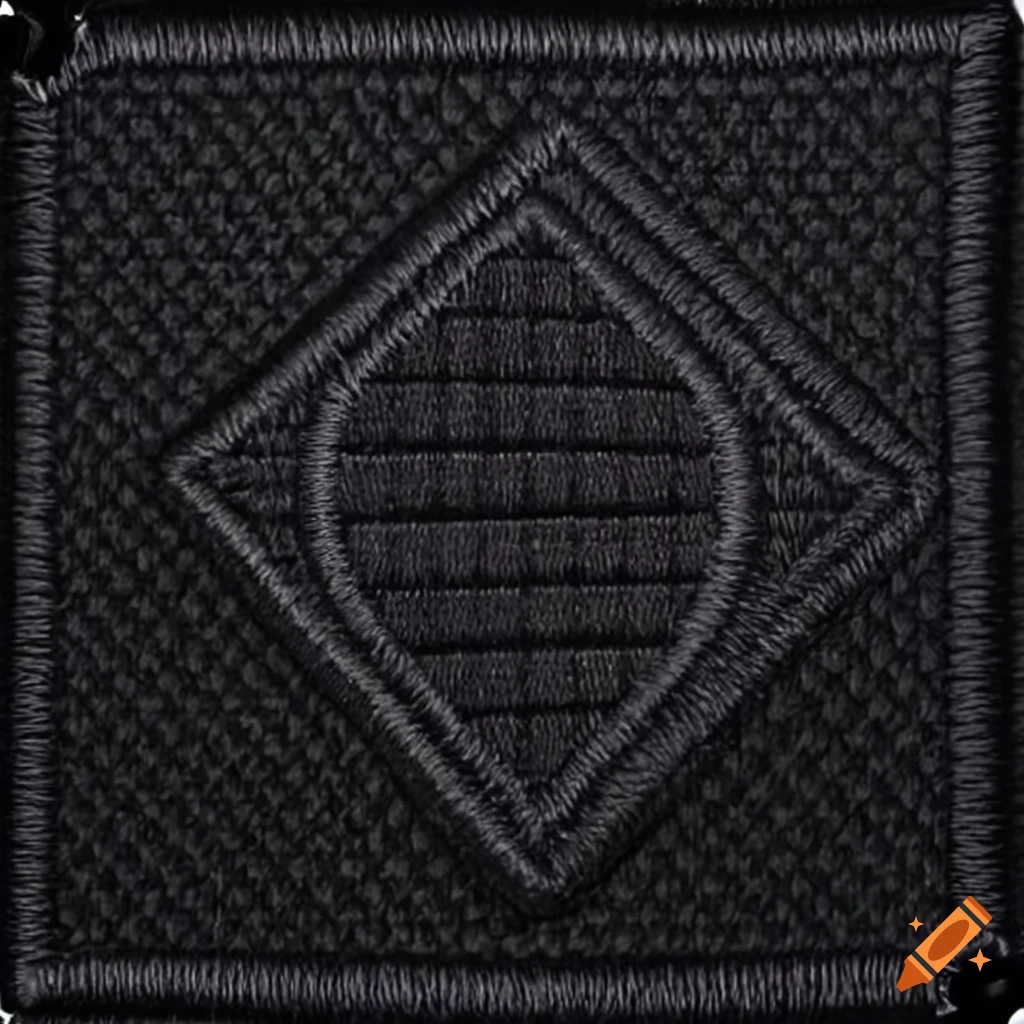 Sight patch black on Craiyon