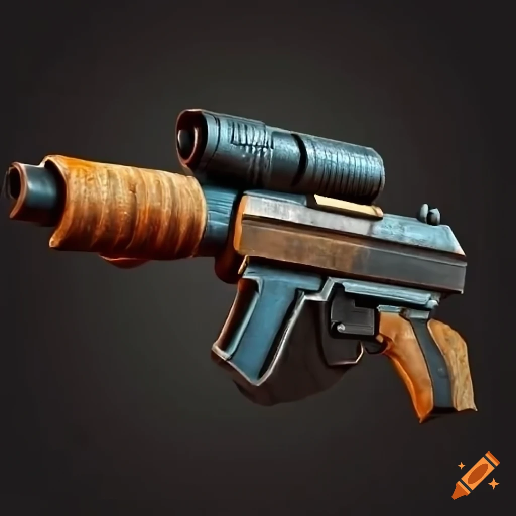 Half-life machine gun on Craiyon