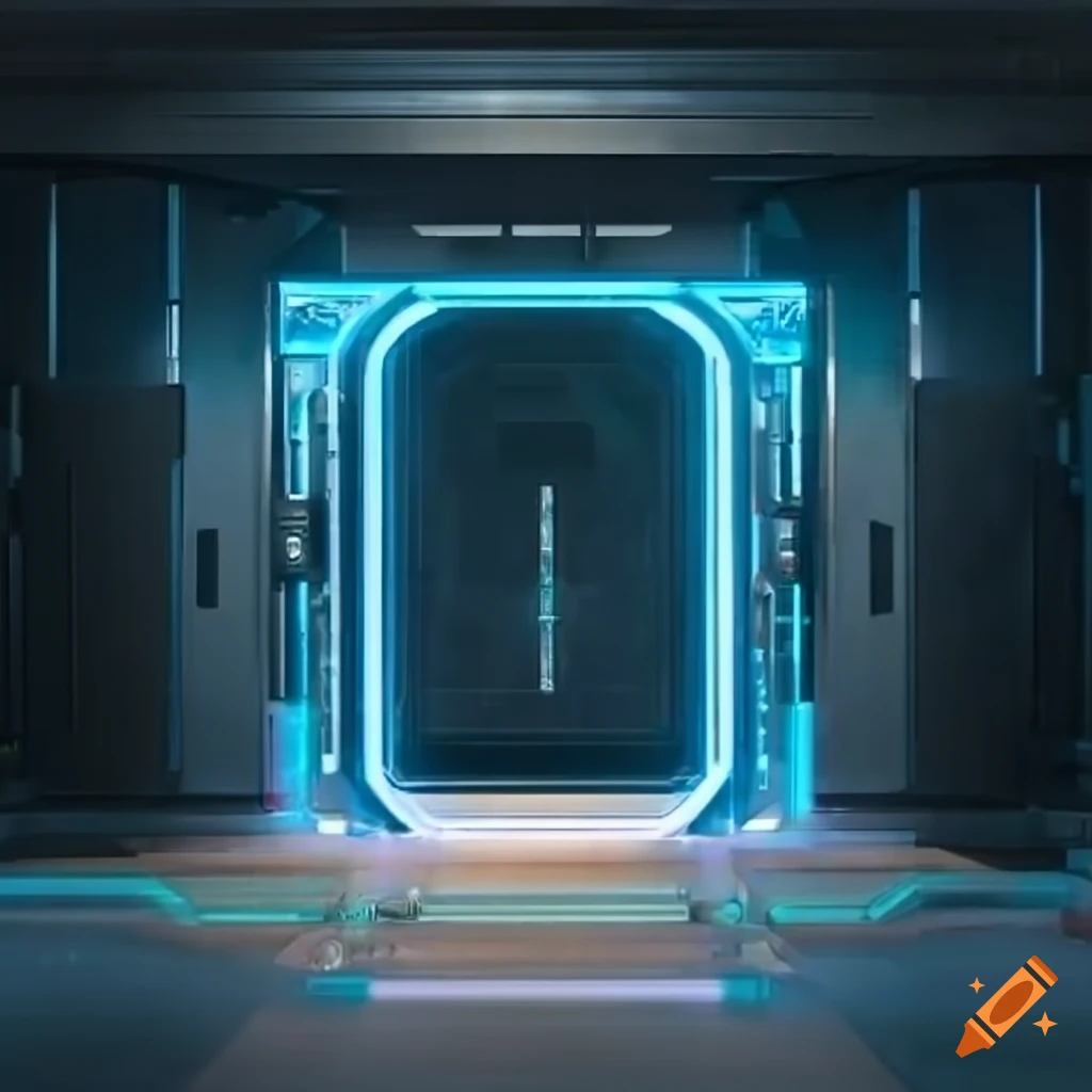 Sci fi security gate