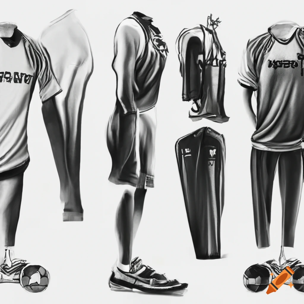 Sports merchandise on Craiyon