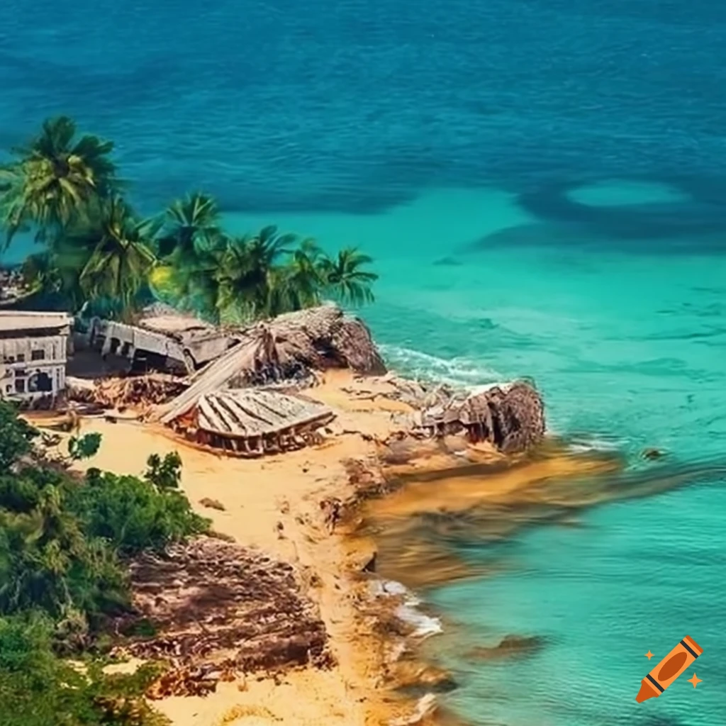 Security beach on Craiyon