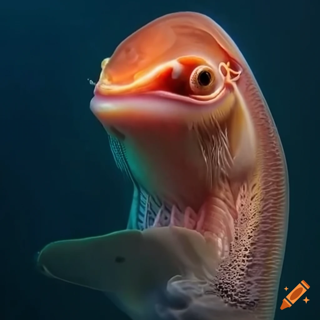 Strange deep ocean creature