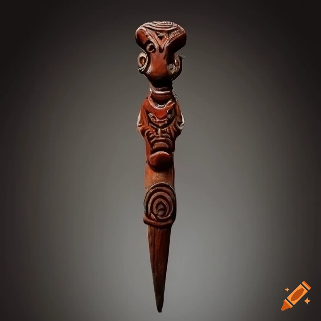 A maori stickpin on Craiyon