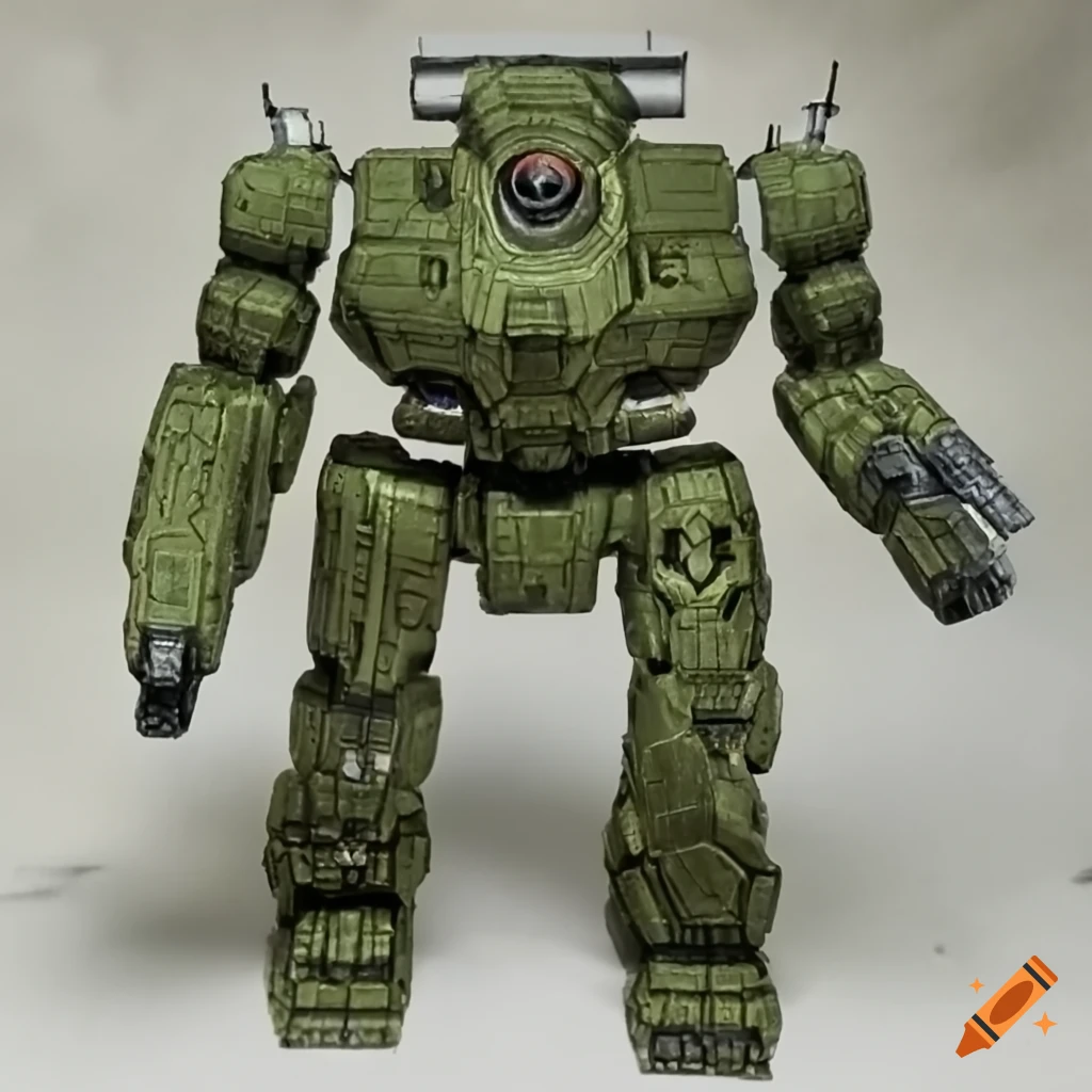 Battletech centurion on Craiyon