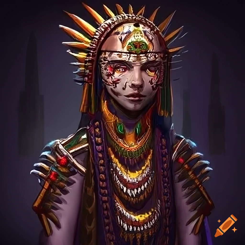 In this captivating concept art, we are transported to the awe ...