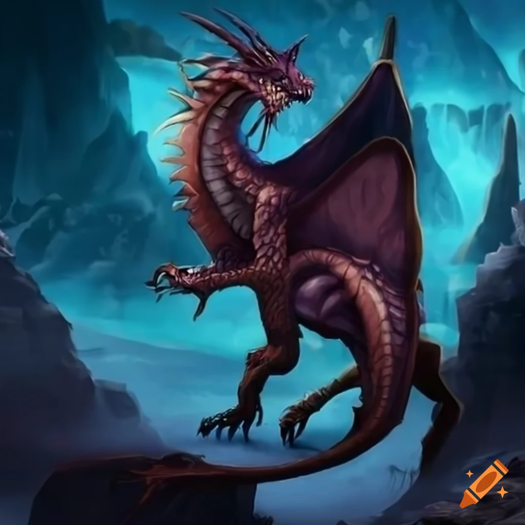 Spirit ash dragon on Craiyon