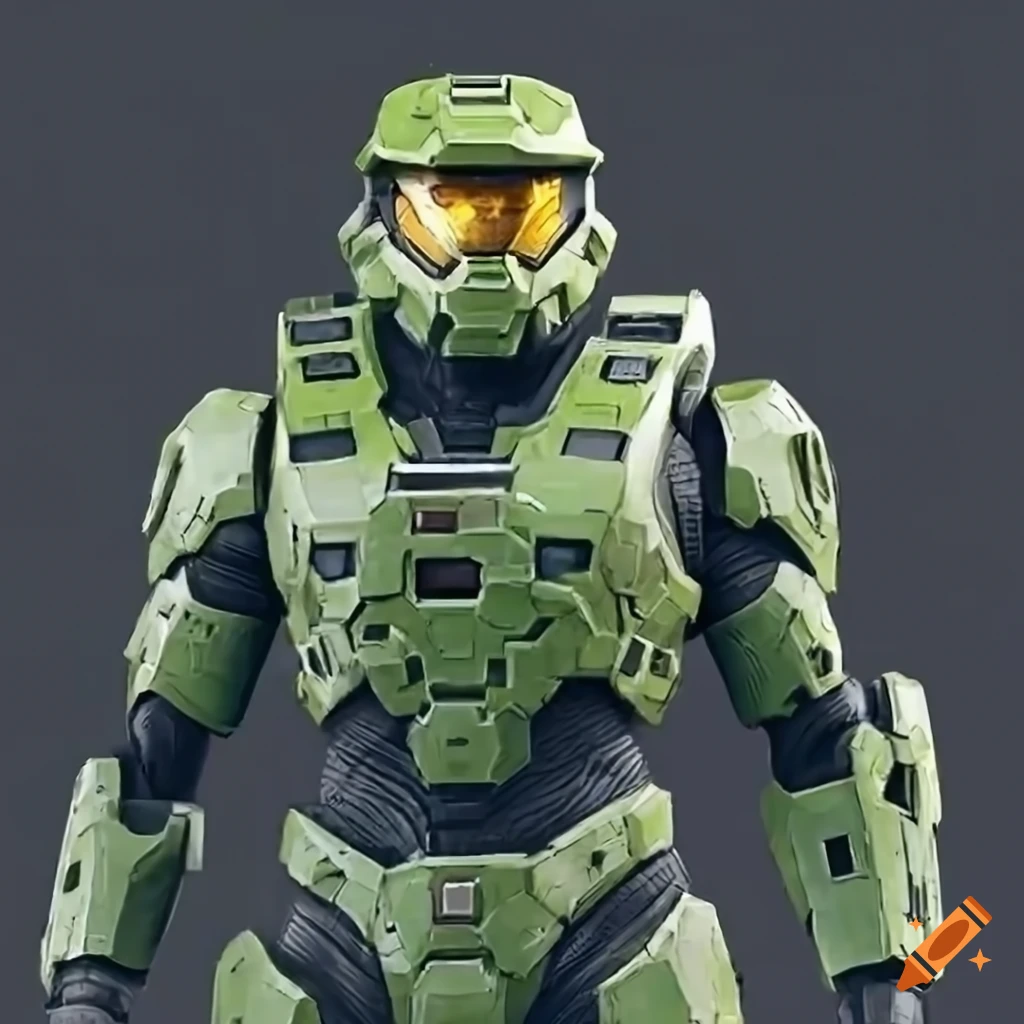 Halo infinite master chief and the weapon