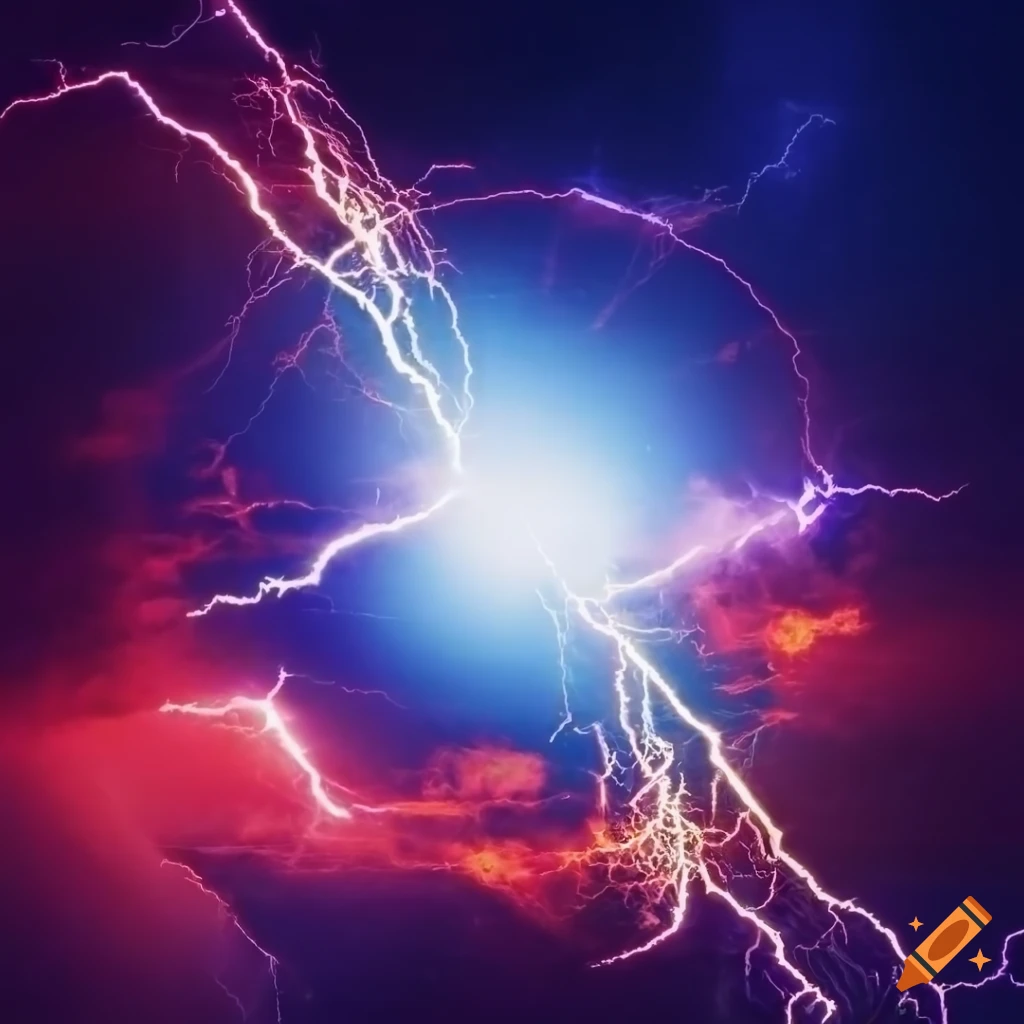 Lightning strom