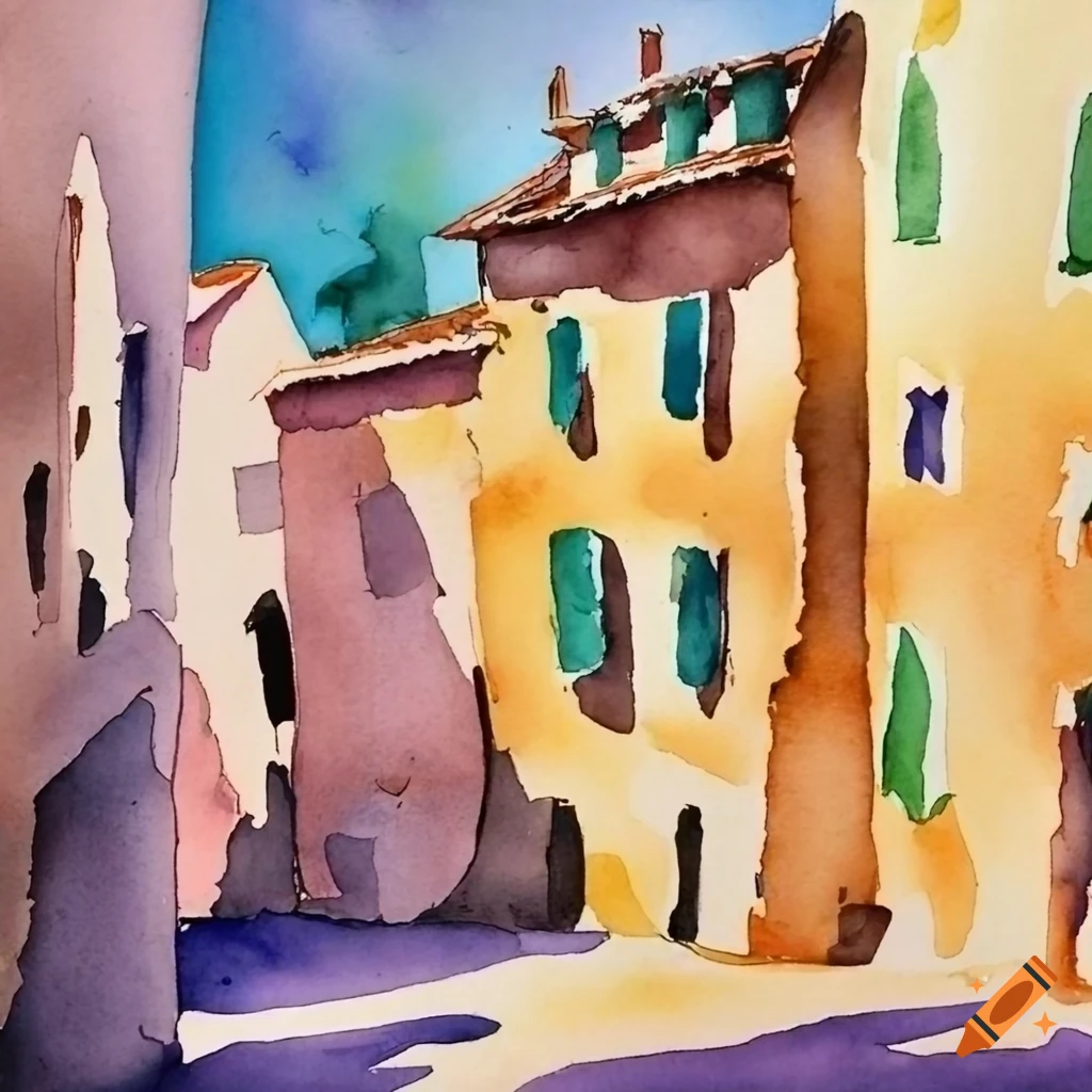 Aquarelle de provence