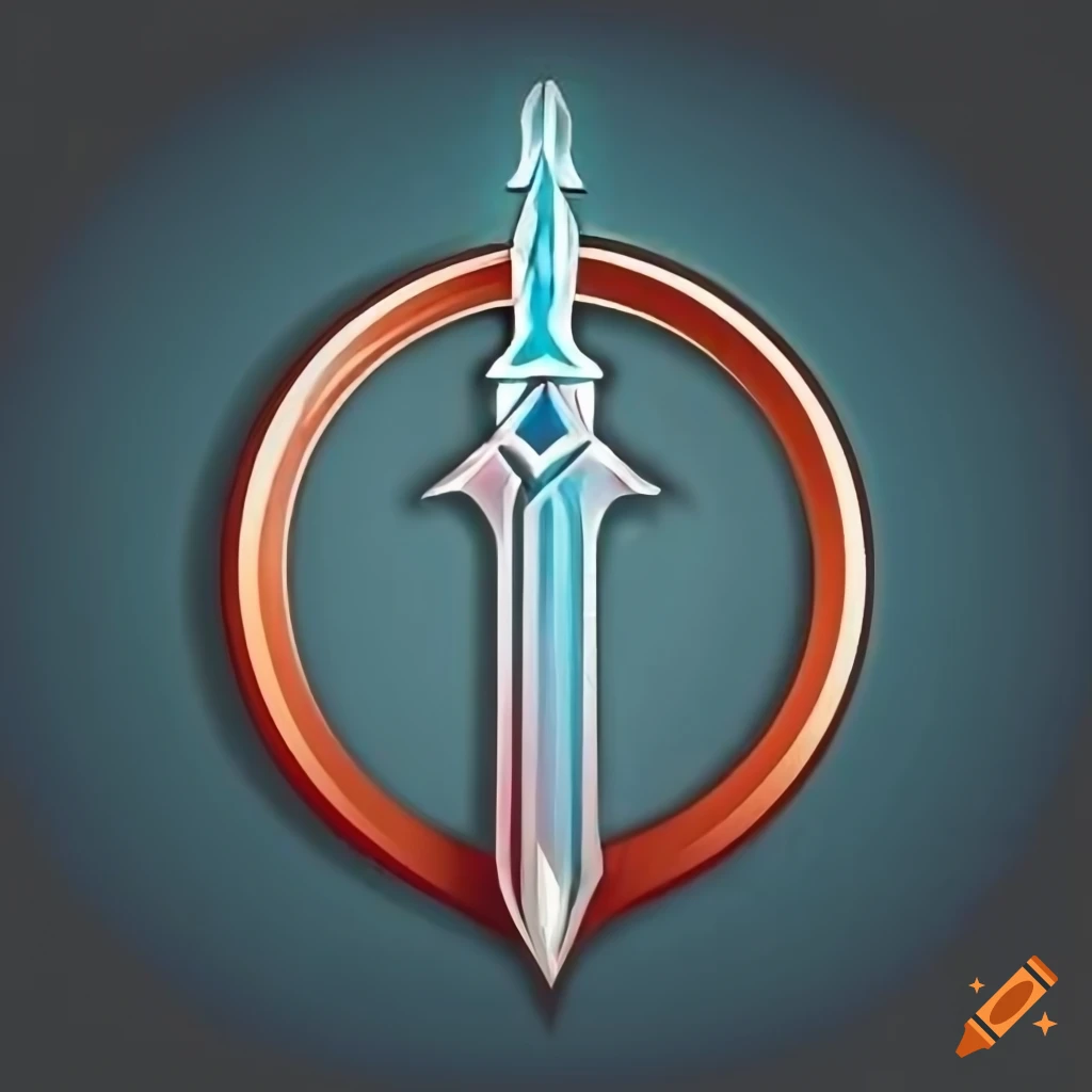 Sword circle symbol on Craiyon