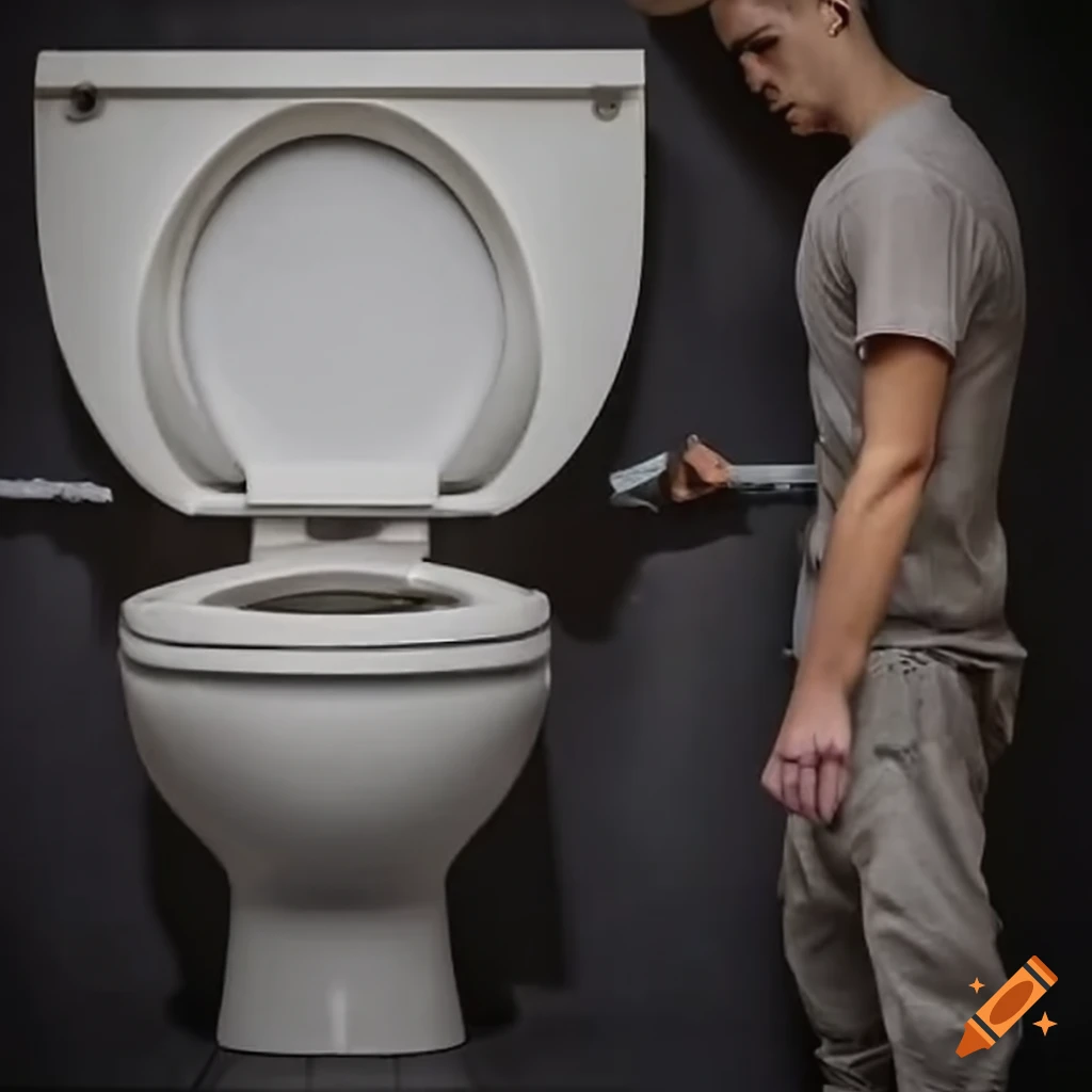Plumber fix big toilet