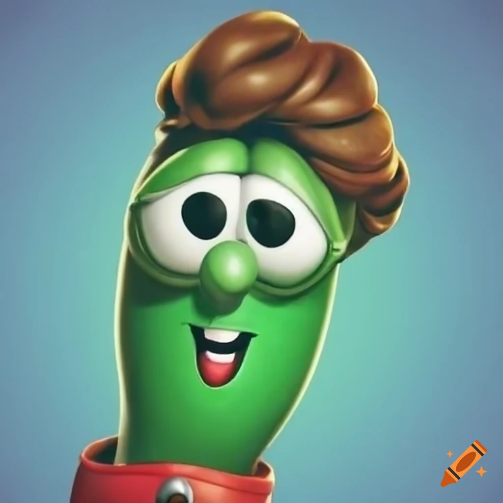 Veggietales Larryboy on Craiyon