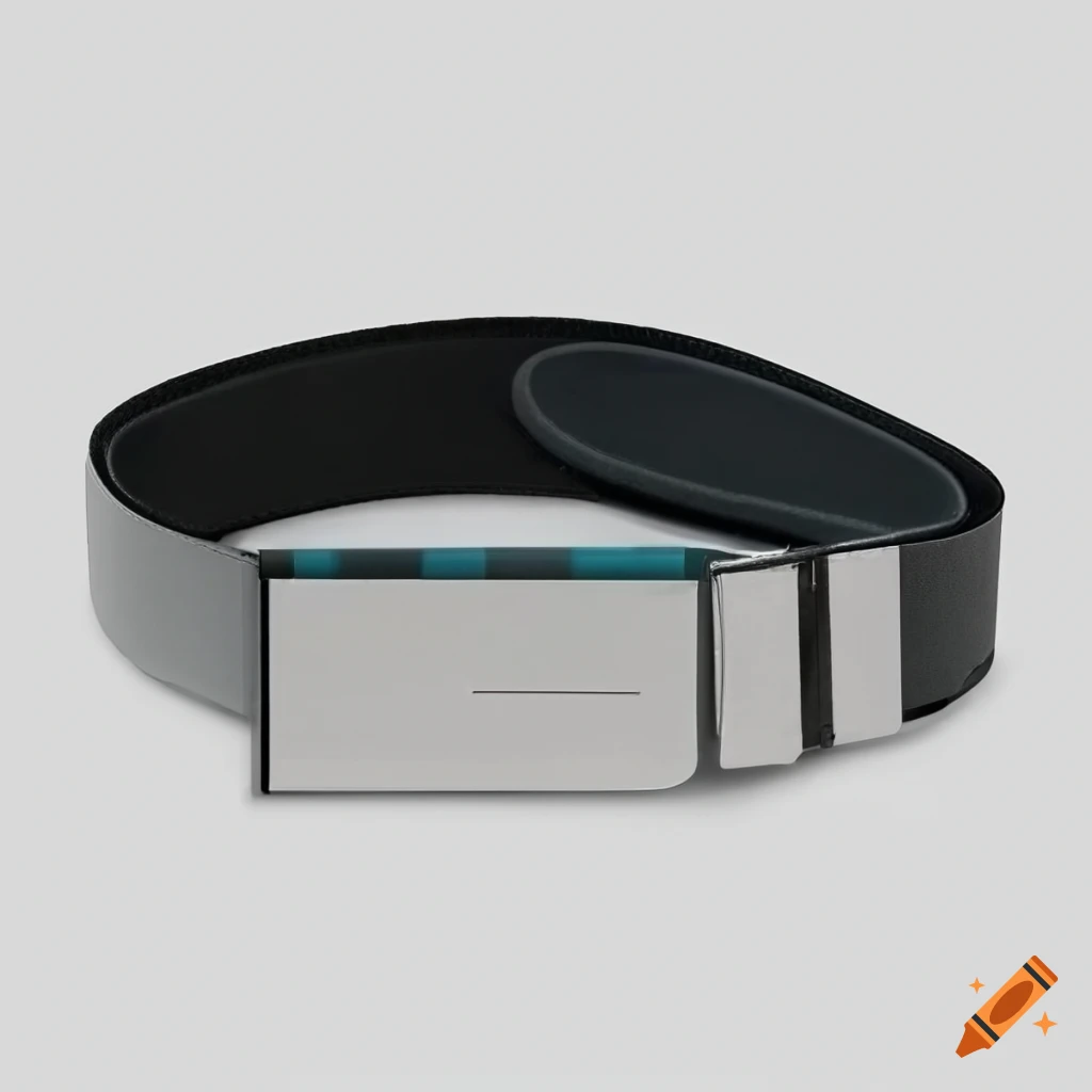 A smart belt with a digital screen