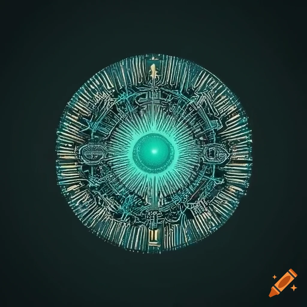 A set of 50 separate unique symbols representing a fictional language