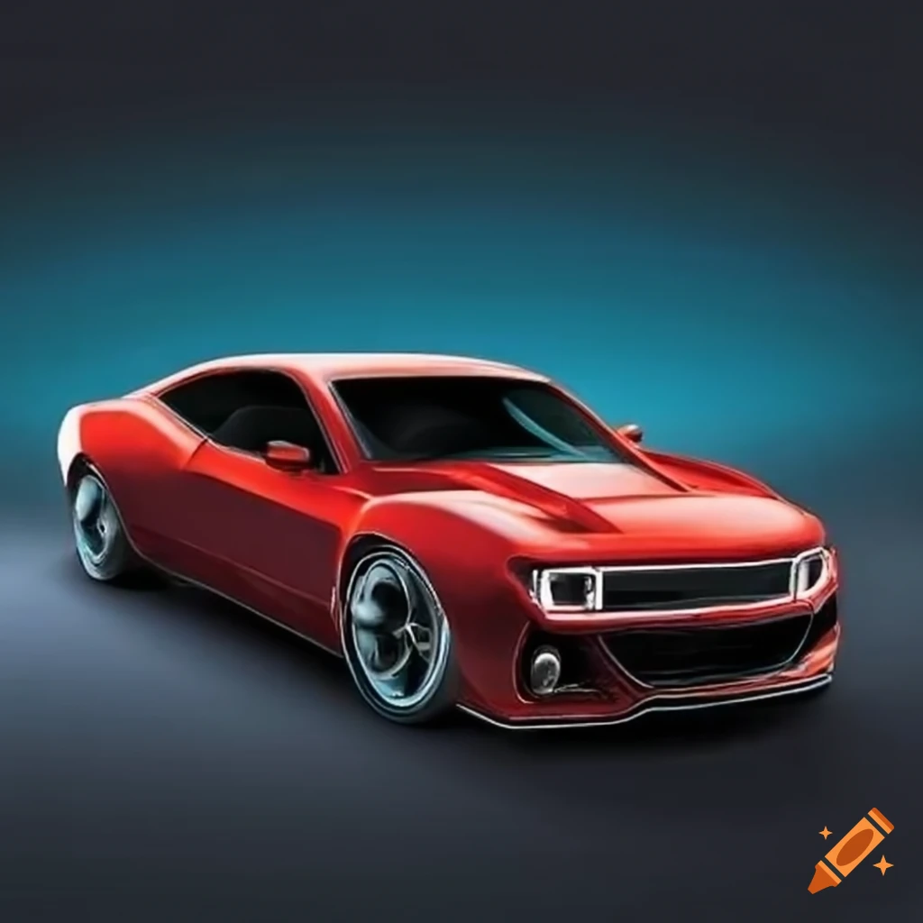 Modern muscle car