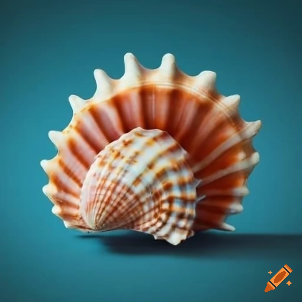 Conch shells on Craiyon