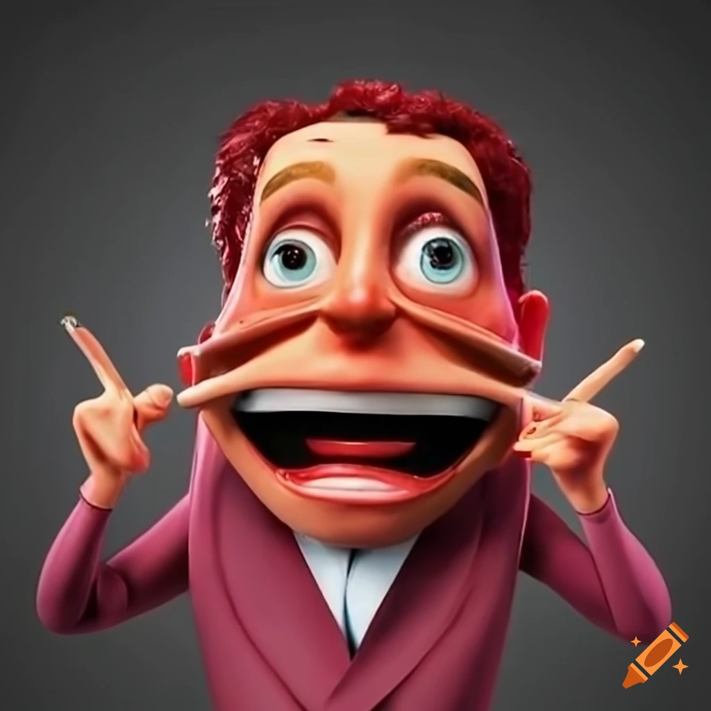 Comedy character on Craiyon