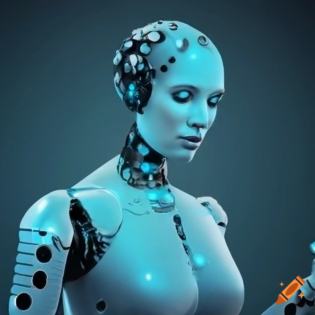 A photo for a cover of artificial intelligence on Craiyon