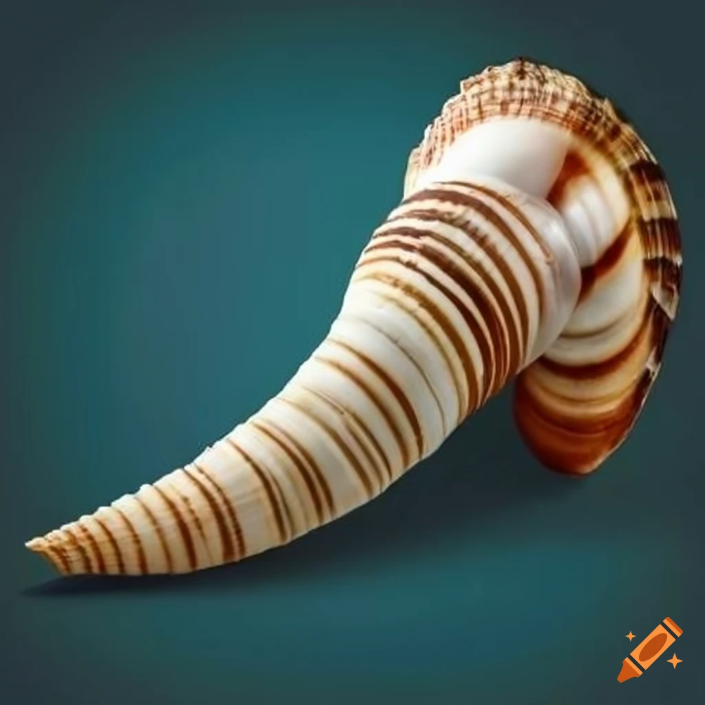 Ram's horn shells on Craiyon