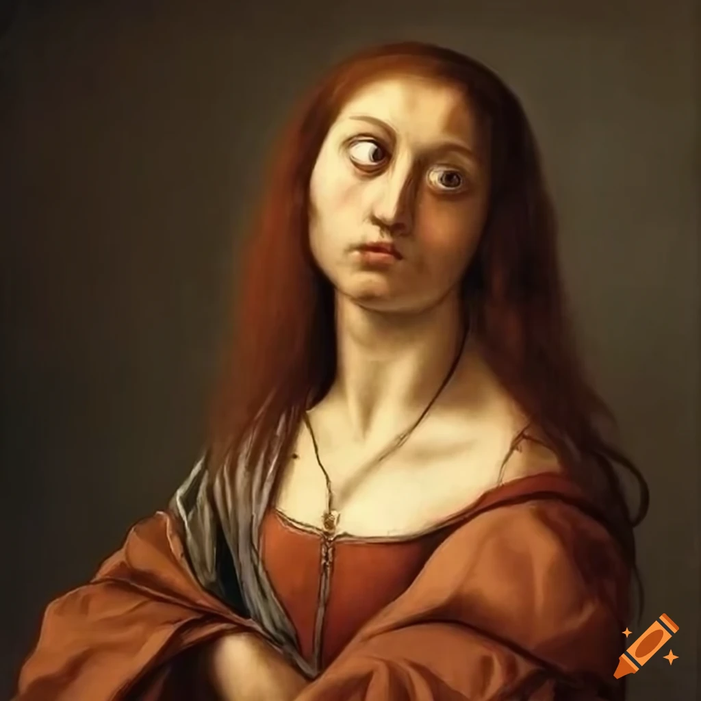 Renaissance person giving a judgement side-eye because they do not ...