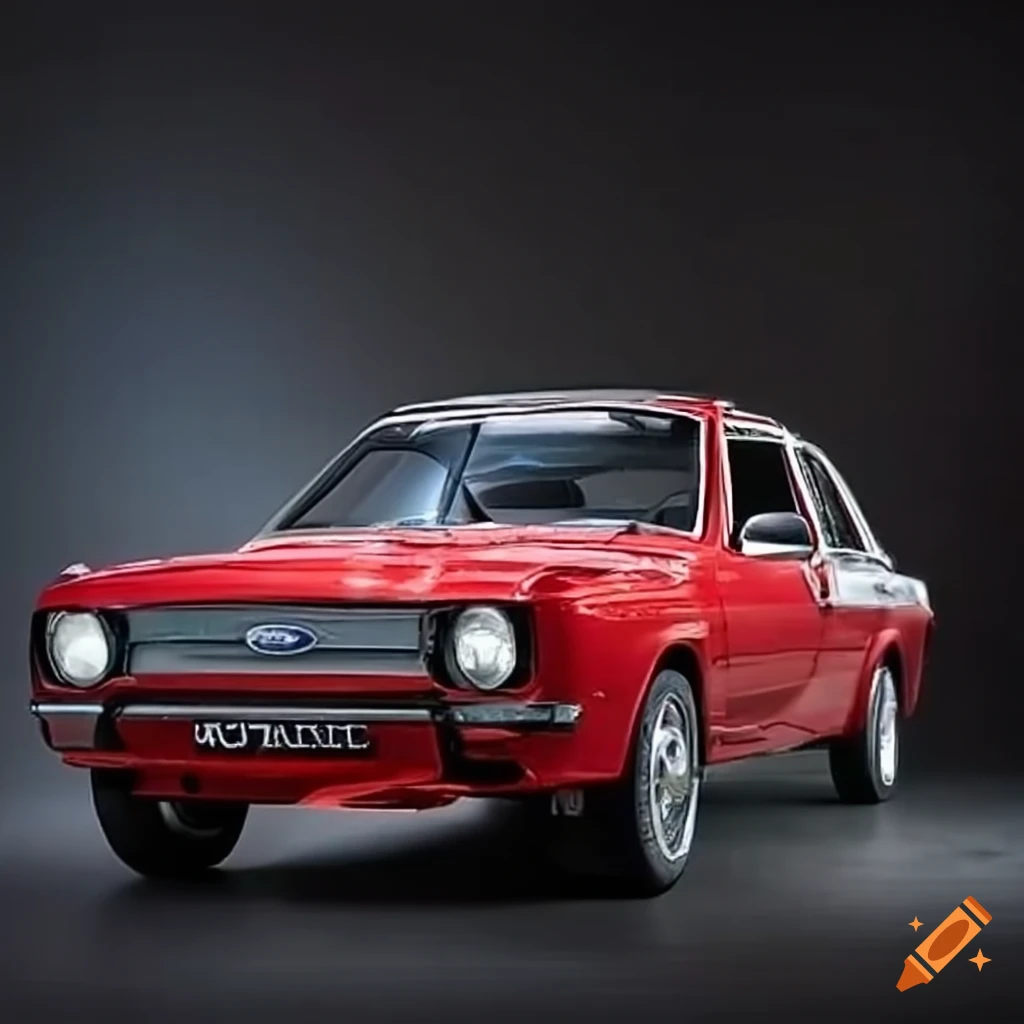 Ford RX-3 Berlina on Craiyon