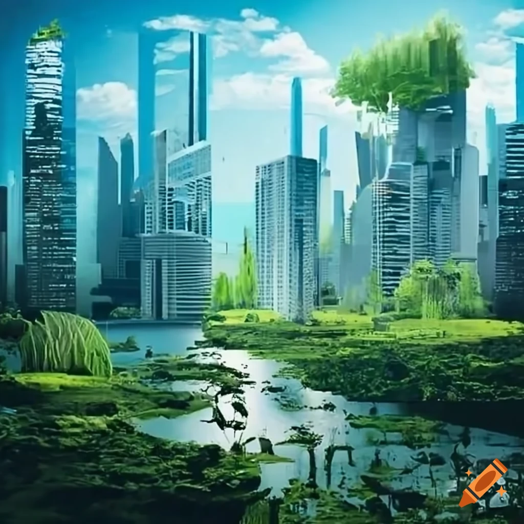 Modern ecological city