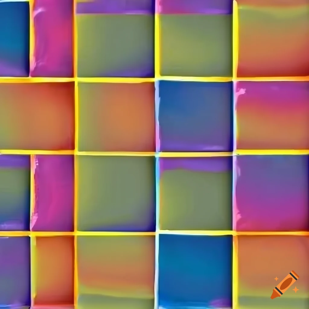 Colourful block texture 3