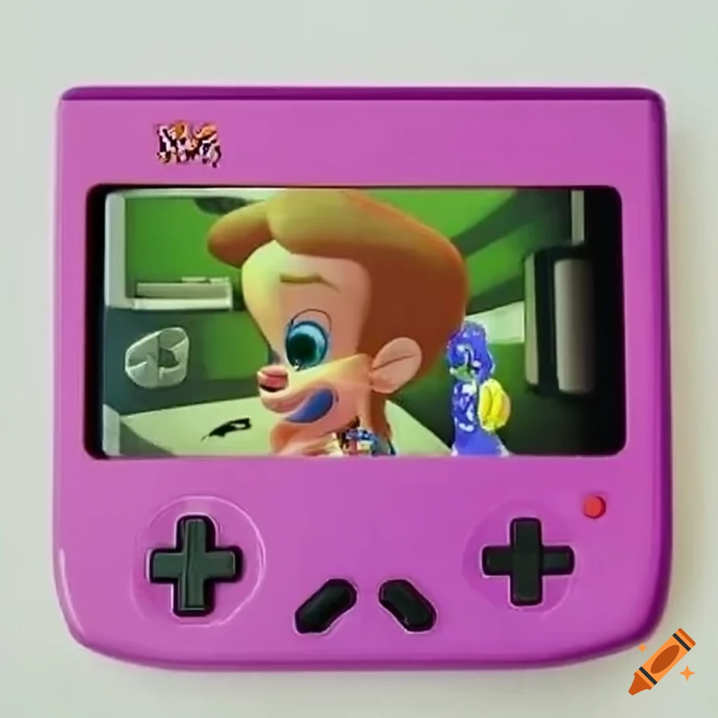 Original gameboy game about jimmy neutron on Craiyon