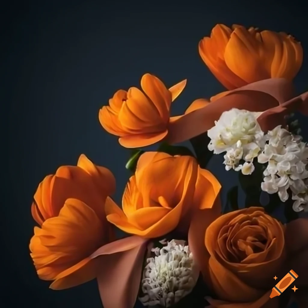 A beautiful photo taken of a bunch of flowers with a high resolution on ...
