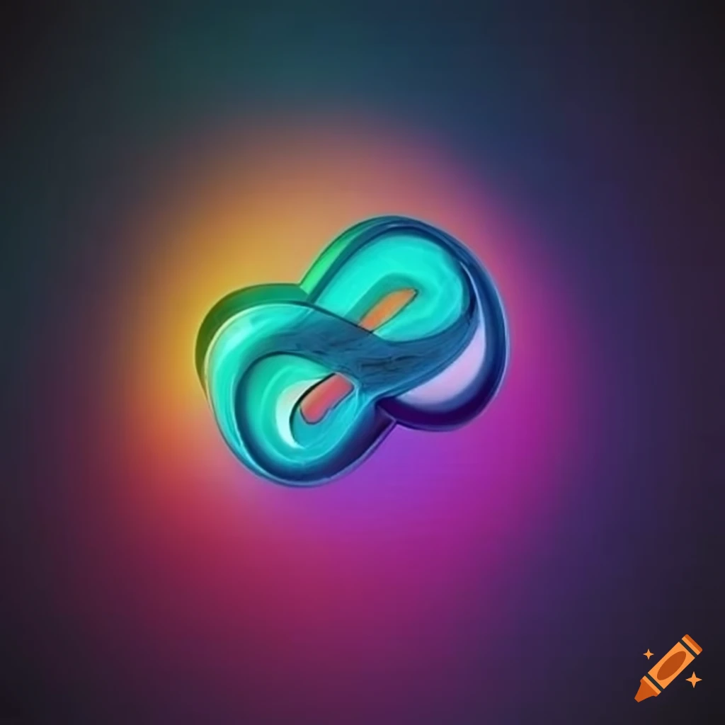 A infinity logo, symbolizing both infinity and the growth and ...