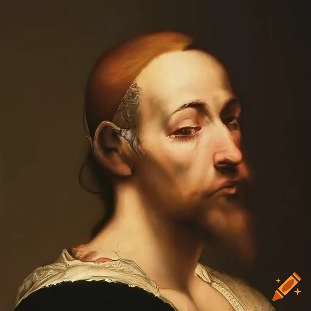 Renaissance person giving a judgement side-eye because they do not ...