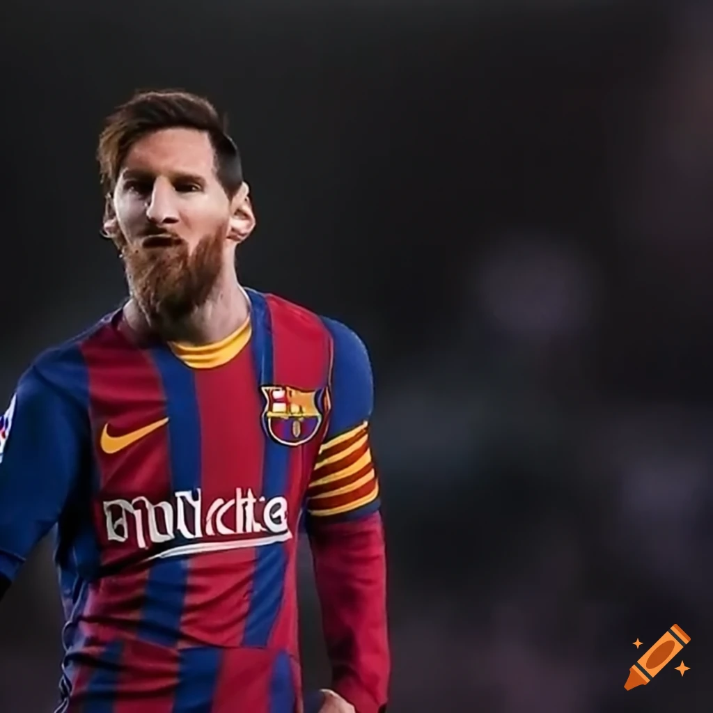 Lionel messi playing in inter miami football club against fc barcelona ...