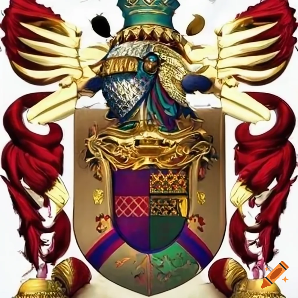 Crea un escudo familiar , El escudo familiar está dividido en cuatro ...