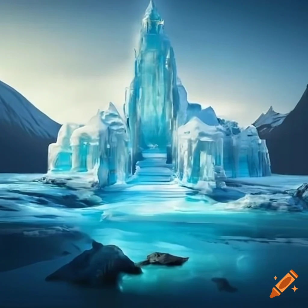 Fantasy Ice Castle