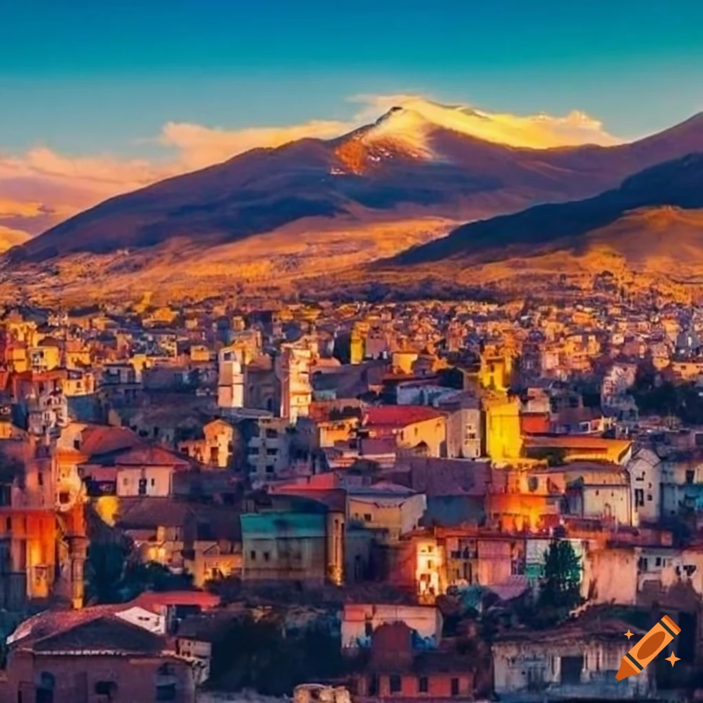 Landscape of cuenca, ecuador