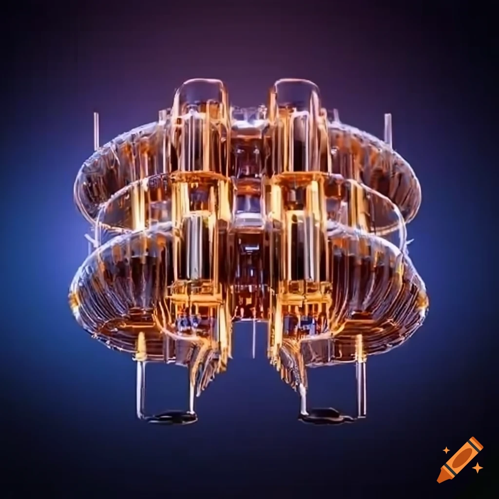 Quantum computer on Craiyon